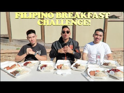 EPIC FILIPINO BREAKFAST FEAST CHALLENGE | TRIPLE THREAT EAT-OFF ...