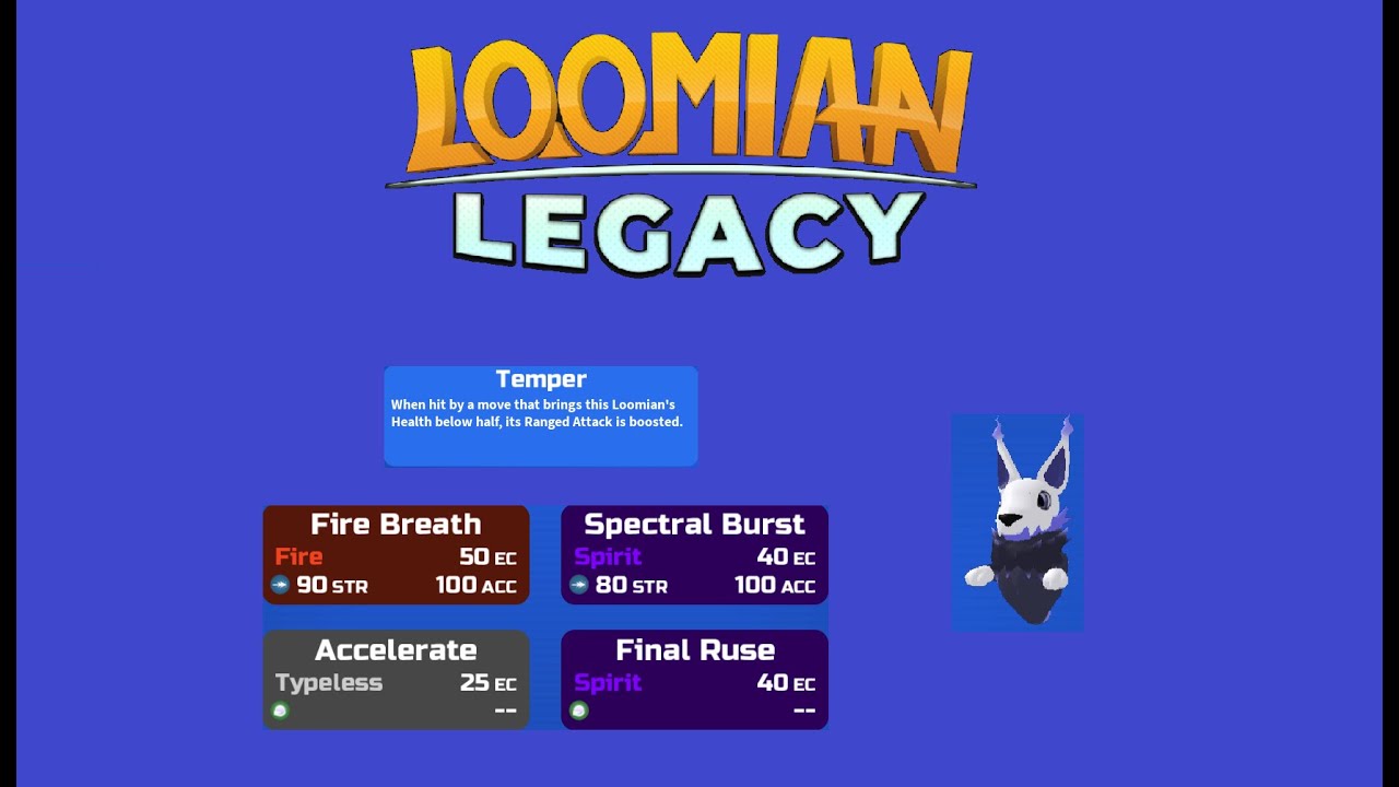 Whispup is Awesome. Loomian Legacy PVP. - YouTube