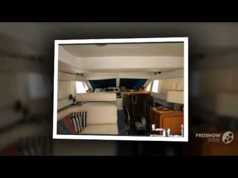 Azimut 35 power boat, flybridge yacht year - 1986