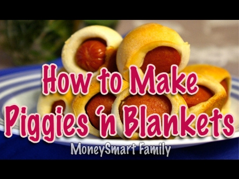 How to Make Piggies in Blankets with crescent rolls. AKA: Mini Crescent ...