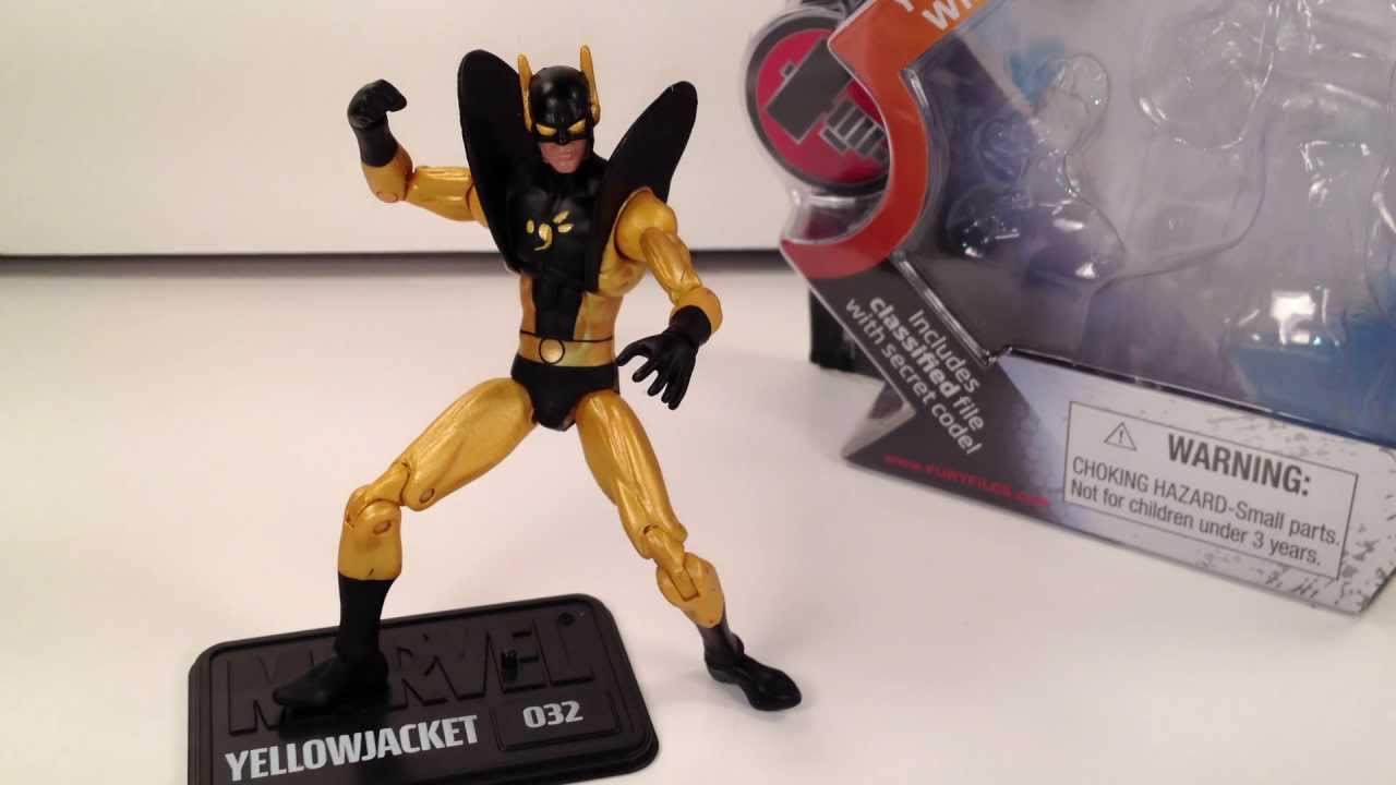 Marvel Universe Yellowjacket (2010 Series 2) 3 3/4" Action Figure ...