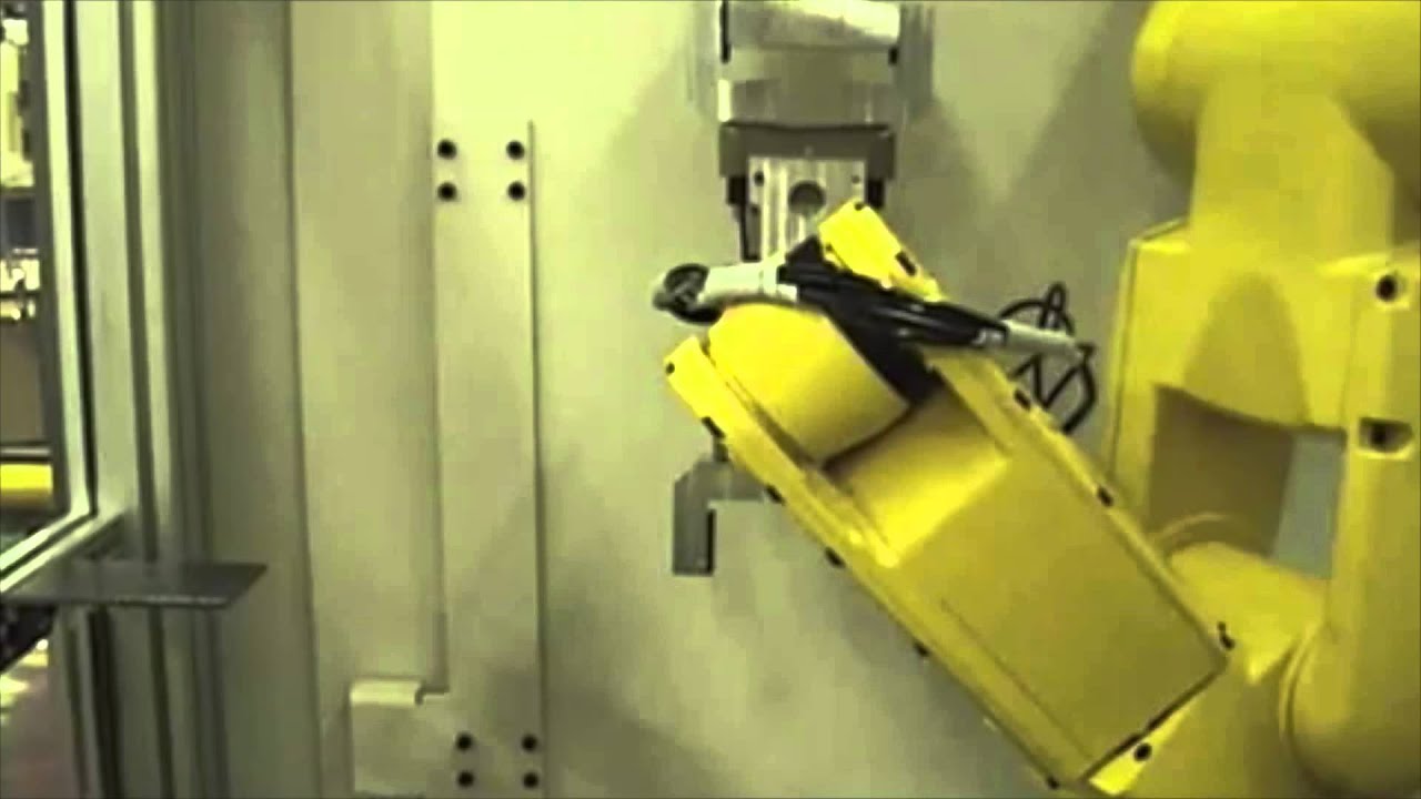 RoboDrill Job Shop Cell Robotics - YouTube