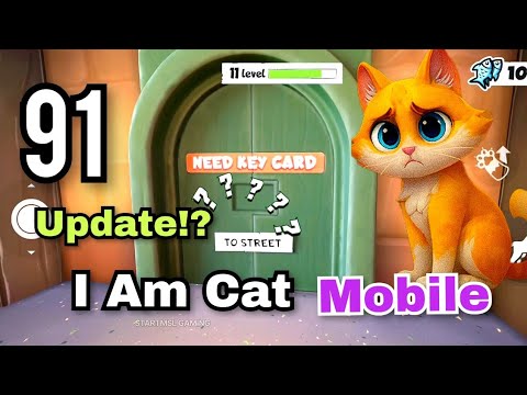 I Am Cat Mobile: New Update… Secret KEY CARD Found by a Bug?! - YouTube