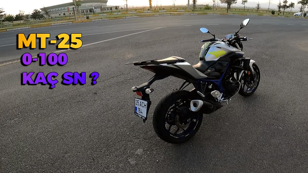 MT-25 TOP SPEED - YouTube