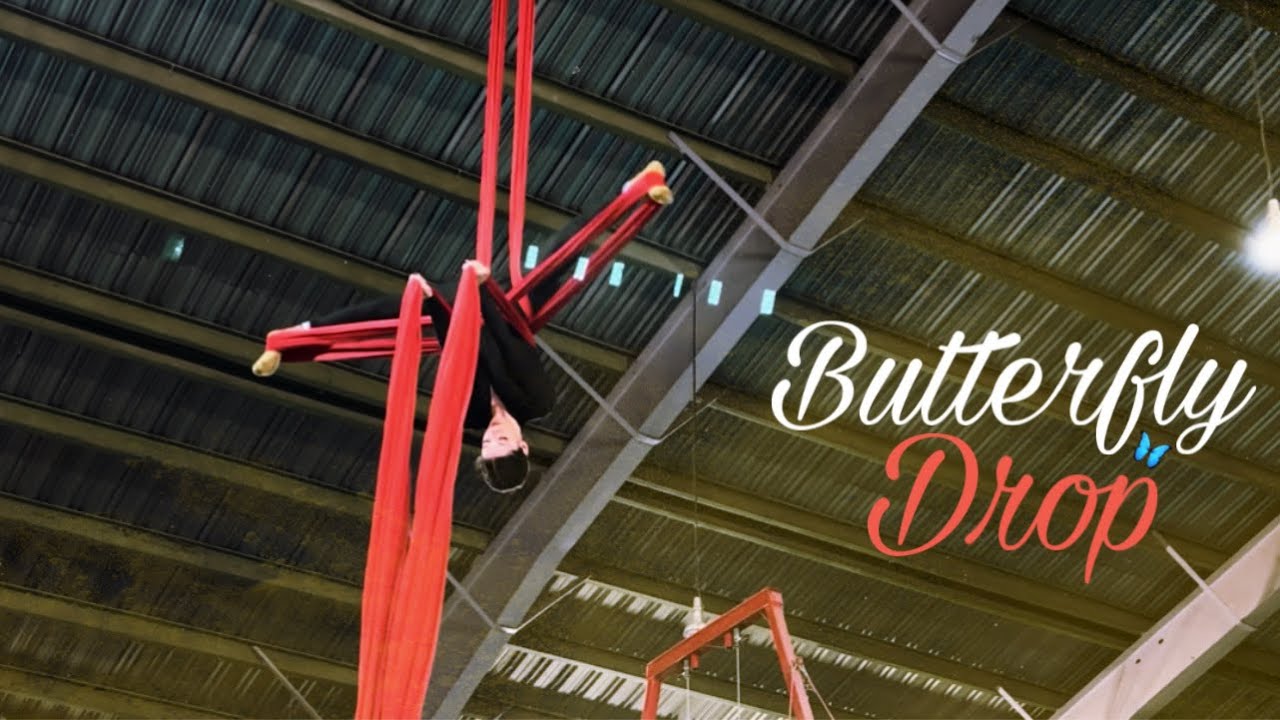 Butterfly Drop with my favorite red Silks🌶️ - YouTube