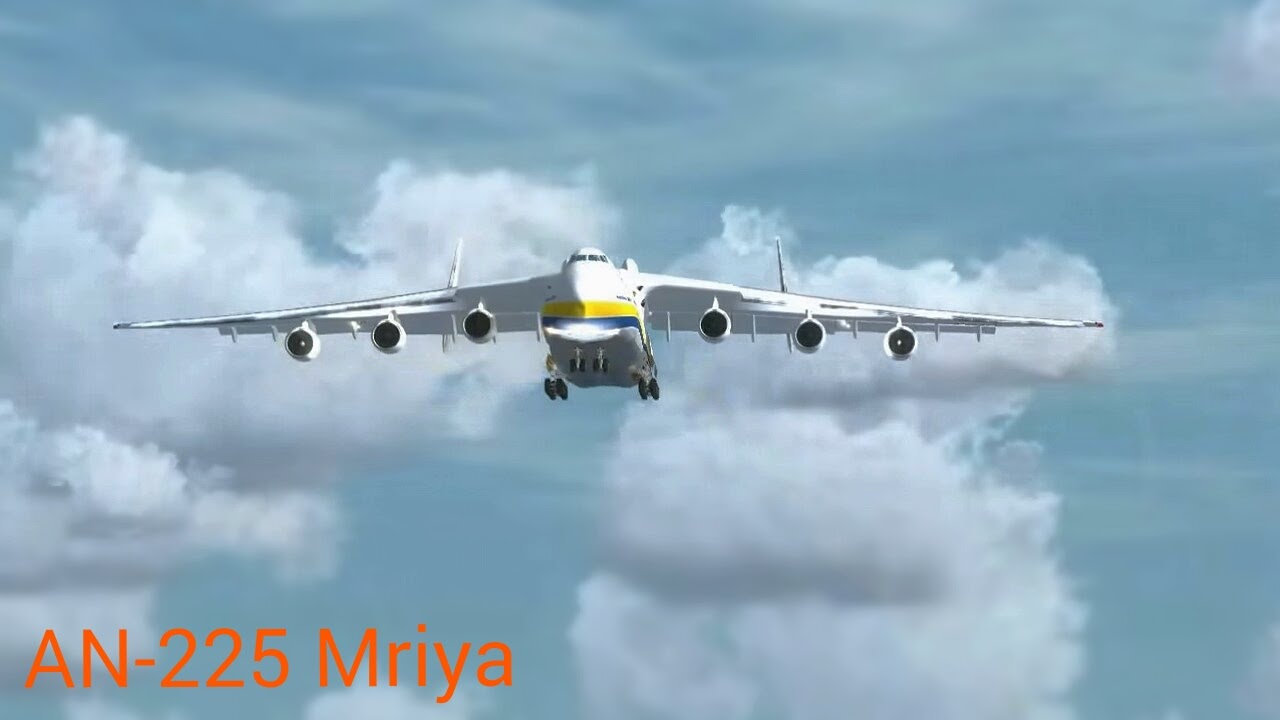 FSX - Antonov An-225 Mriya at Mošnov | 26.1.2015 | Real event | Czech ...