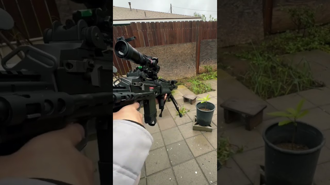 WE M14 EBR GBB - YouTube