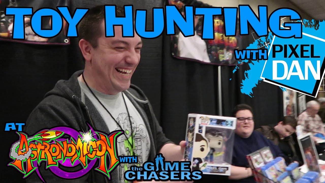 TOY HUNTING with Pixel Dan at Astronomicon featuring The Game Chasers ...