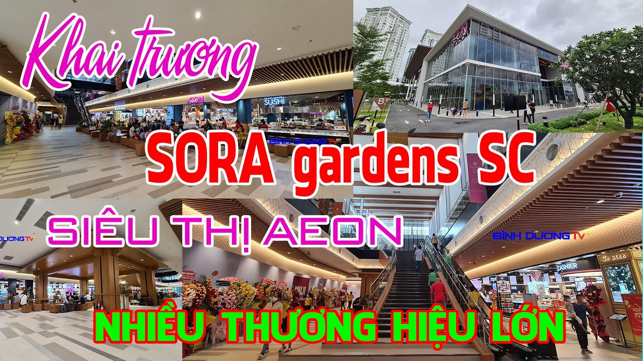 Có thương hiệu gì trong TTMS Sora Gardens SC | Siêu thị Aeon TP mới ...