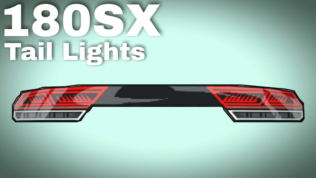 180SX Cartoon Tail Lights Livery + Reflections - FR LEGENDS - YouTube