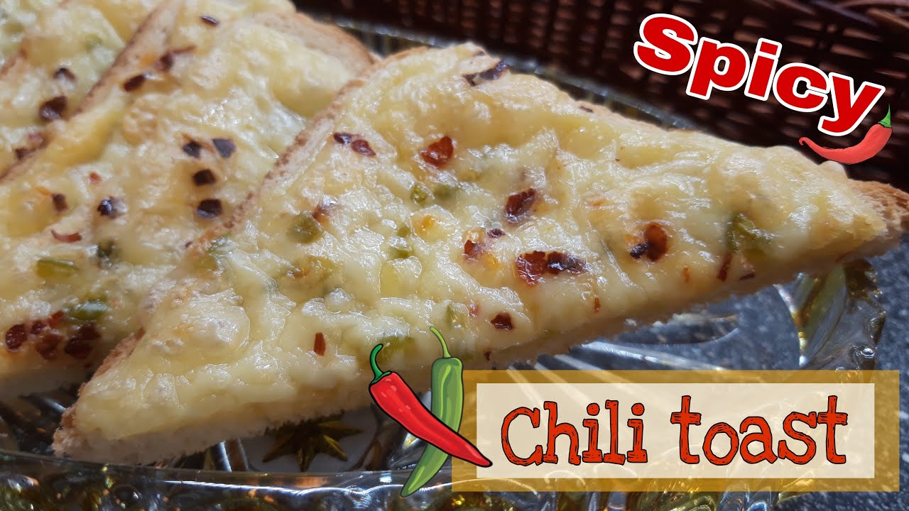 Easy Chili toast Recipe (Garlic and cheesy toast) - YouTube