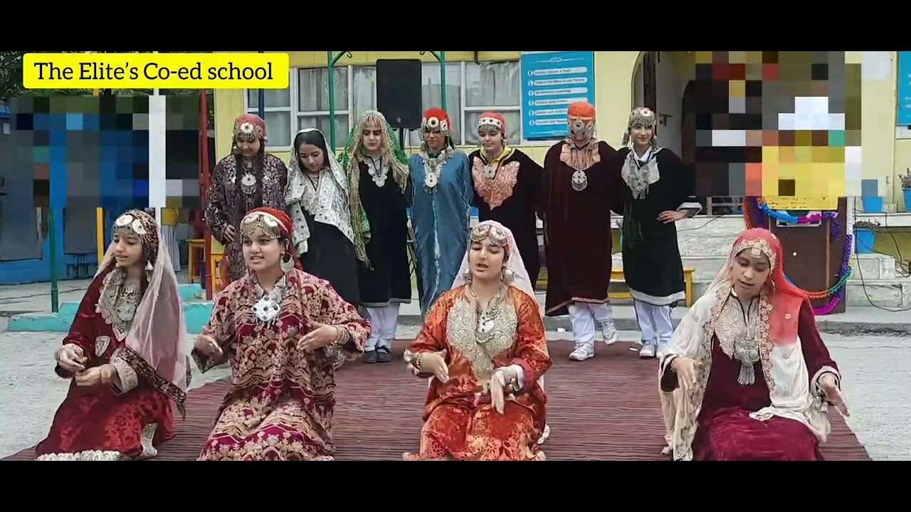 Rouff|cultural dance of Kashmir|| Presented by The Elite’s Co-ed school ...