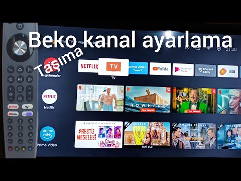 Beko android tv kanal arama MERKEZİ SİSTEM