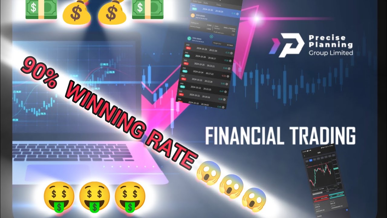 How to Trade and earn at 90% winning rate in precise planning app # ...