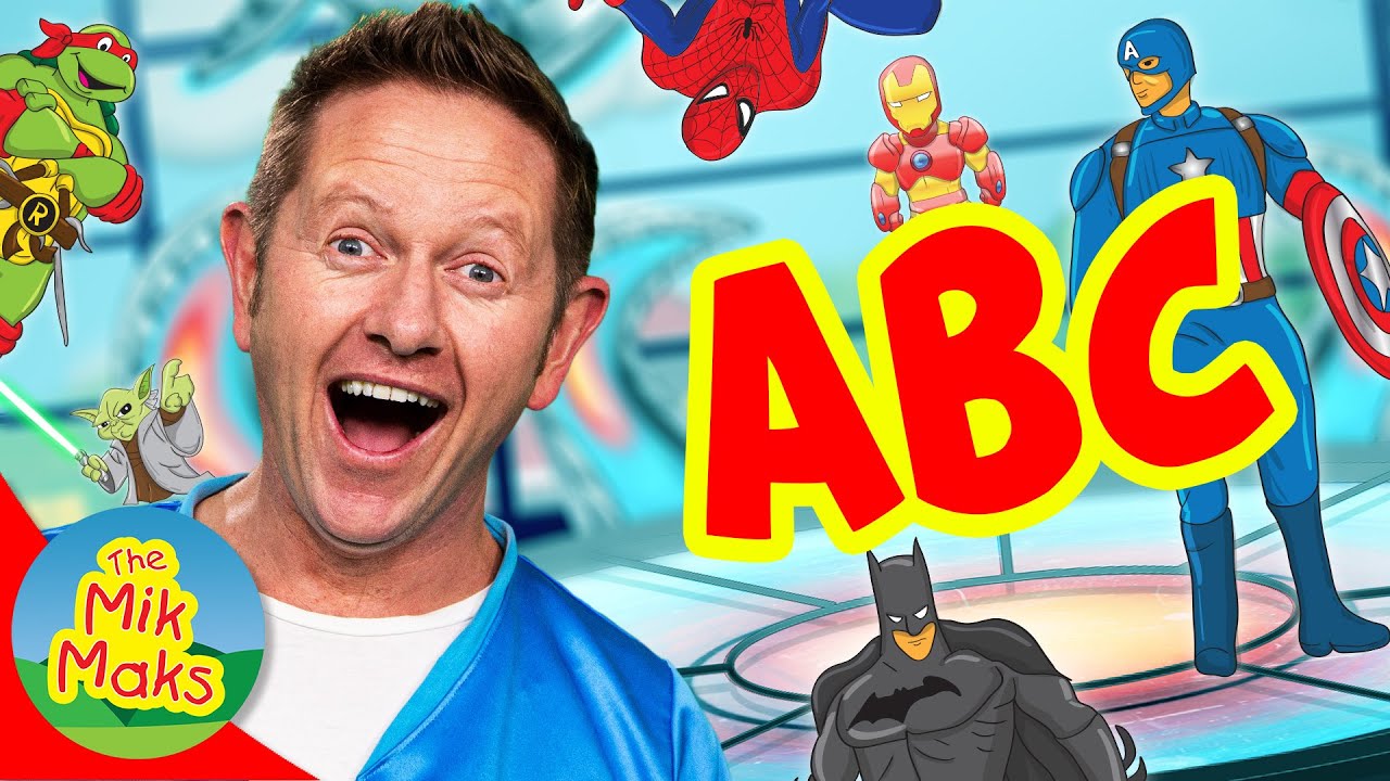 Superhero ABC Song | Learn English Alphabet for Kids | Nursery Rhymes ...
