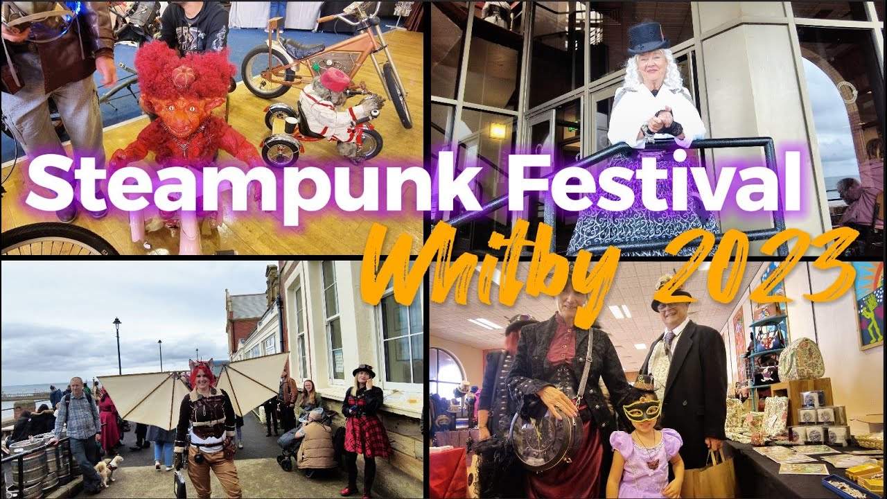 Whitby Steampunk Festival 2023 - YouTube