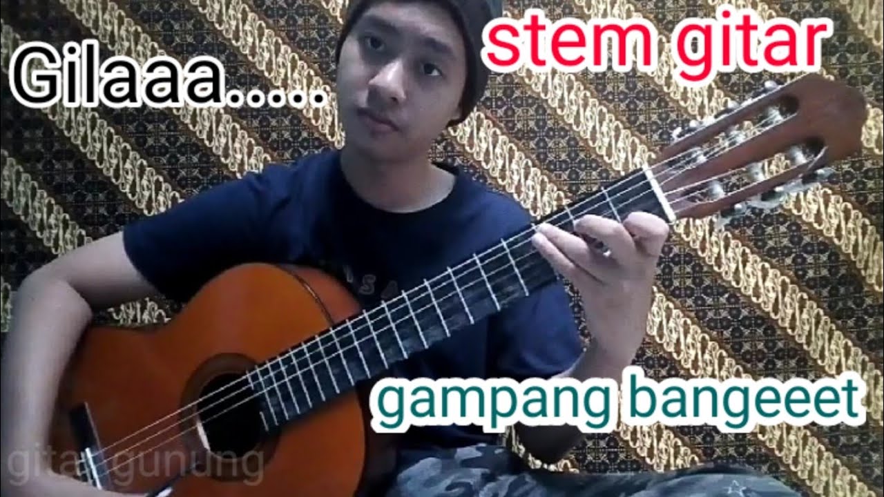 stem gitar cara mudah(cara 1) - YouTube