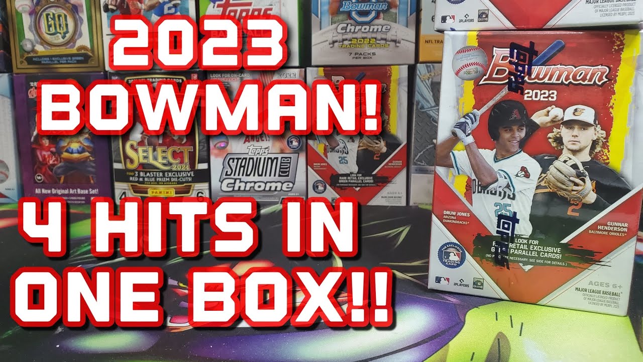 2023 Bowman | 2 blasters 6 hits!! - YouTube