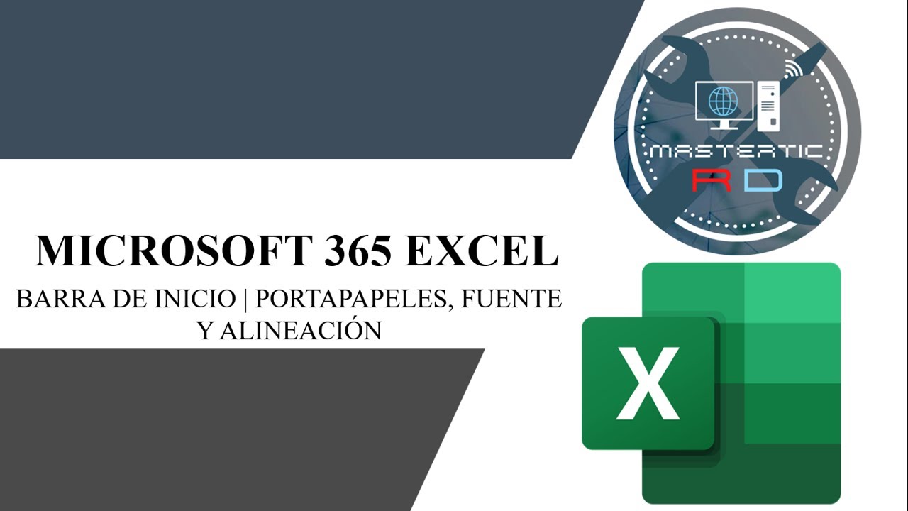 Aprende Los Primeros Pasos en Excel Video 03: Barra de Inicio, La ...