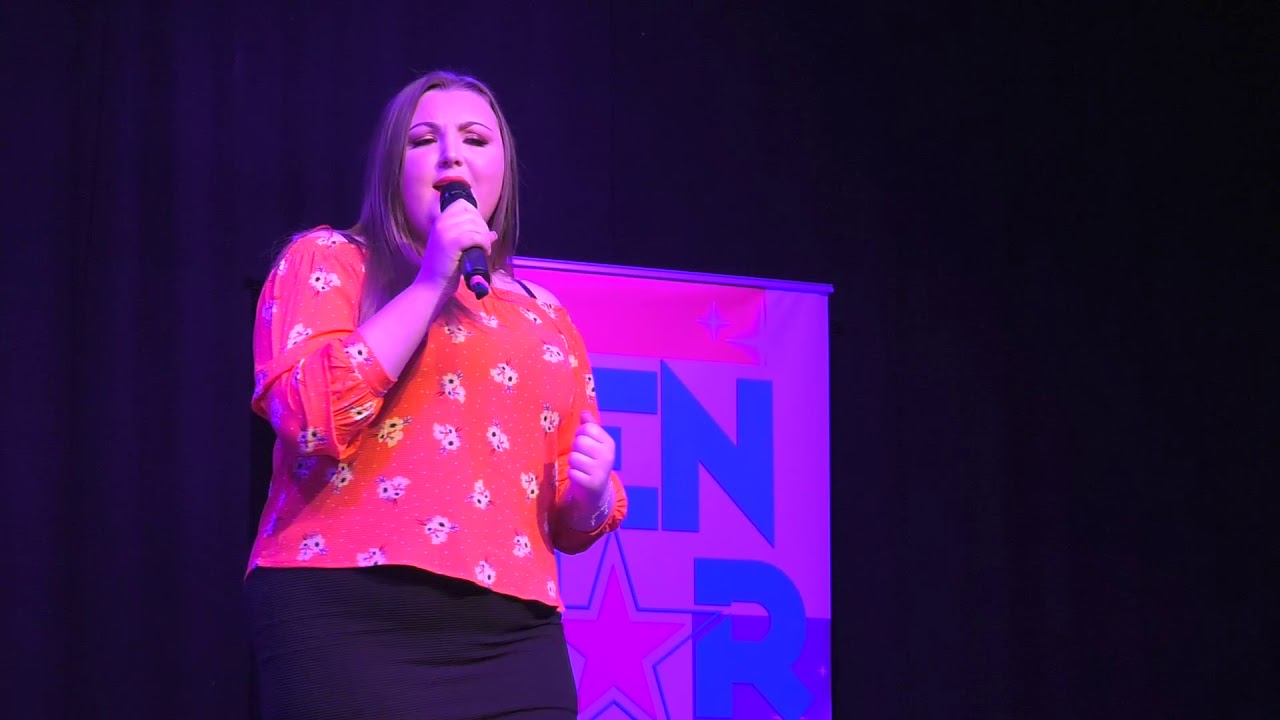 RUTH EVE at Manchester TeenStar Singing & Dance competition - YouTube