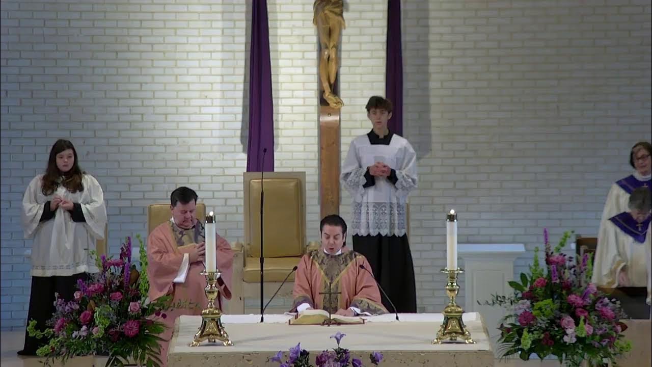 Fourth Sunday of Lent// 10:30 am Holy Mass // March 19, 2023 - YouTube