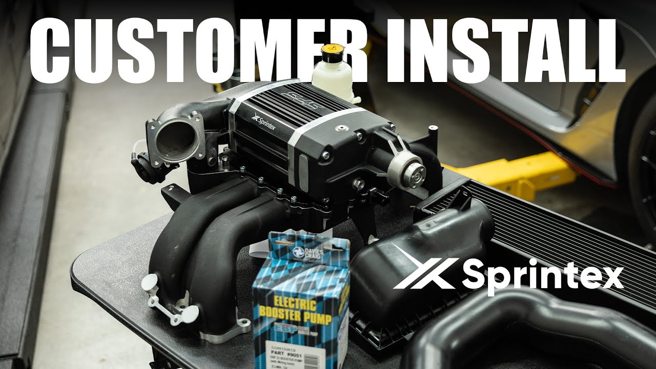 SPRINTEX - First GR86 INSTALL PART 1 - First Production Kit - YouTube