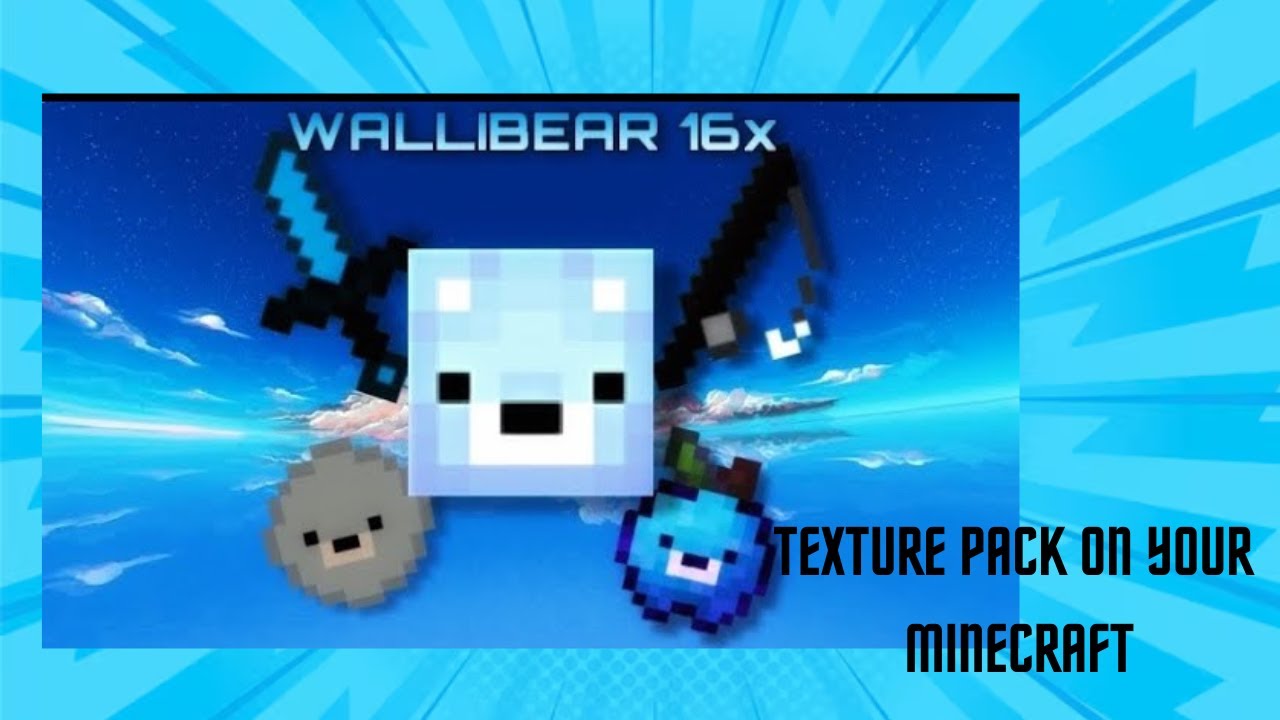 WALLIBEARS TEXTURE PACK on your MINECRAFT BEDWARS!! - YouTube