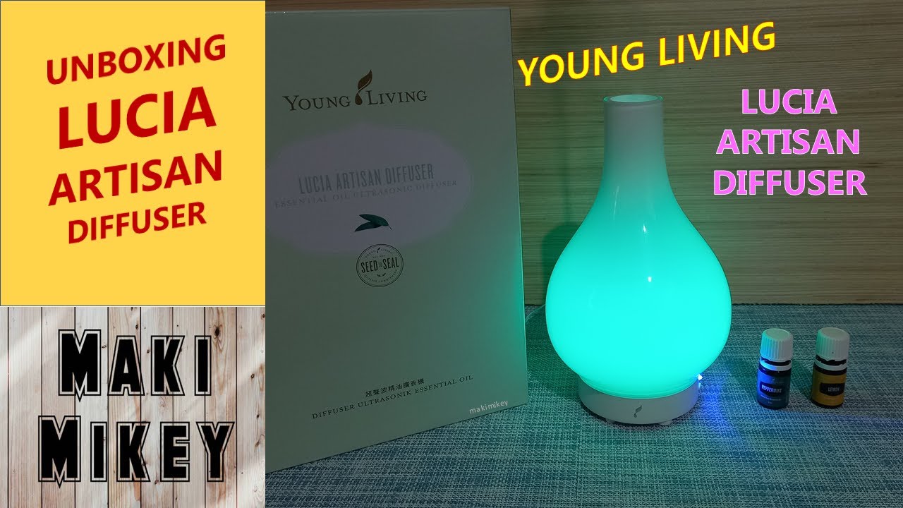 UNBOXING - LUCIA ARTISAN DIFFUSER and HOW TO USE IT – YOUNG LIVING ...