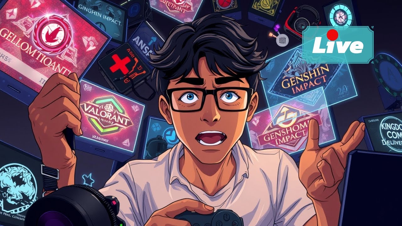 Confused Variety Streamer Chaos! 🔥🎮 - YouTube