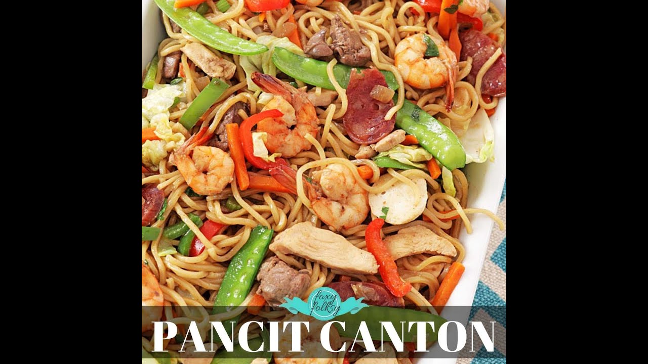 Pancit Canton - YouTube