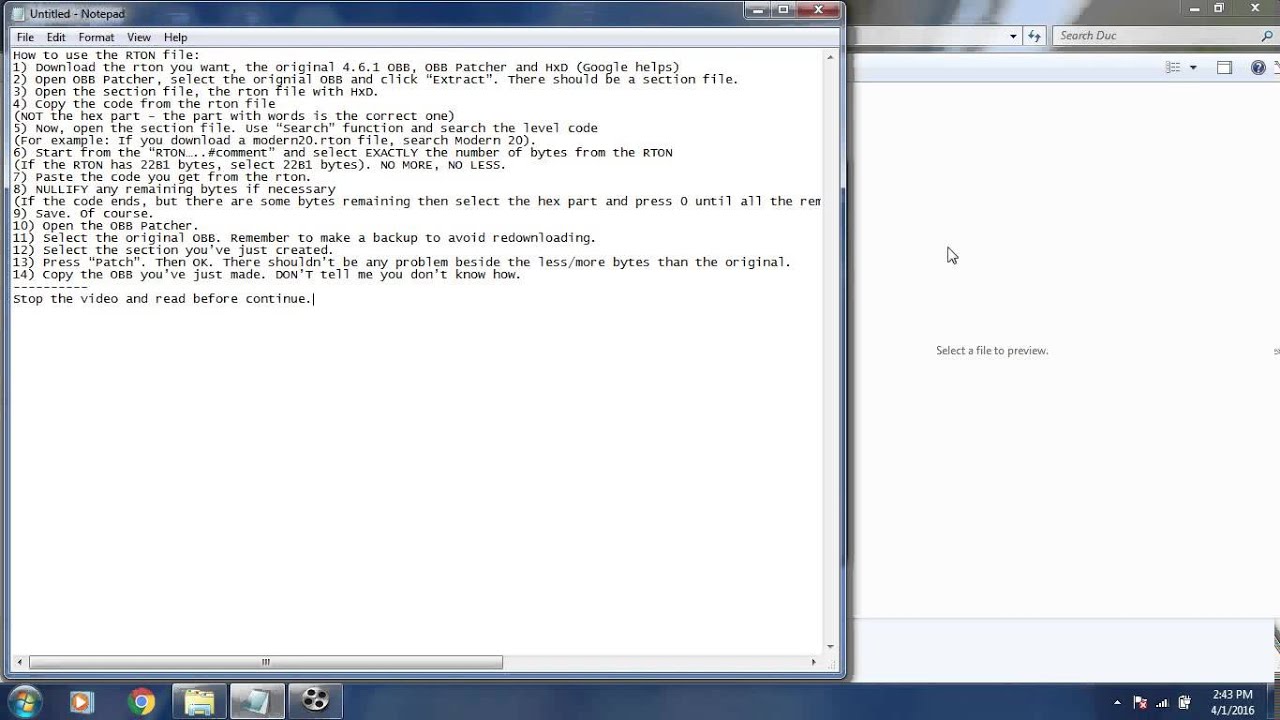 RTON Instruction - YouTube