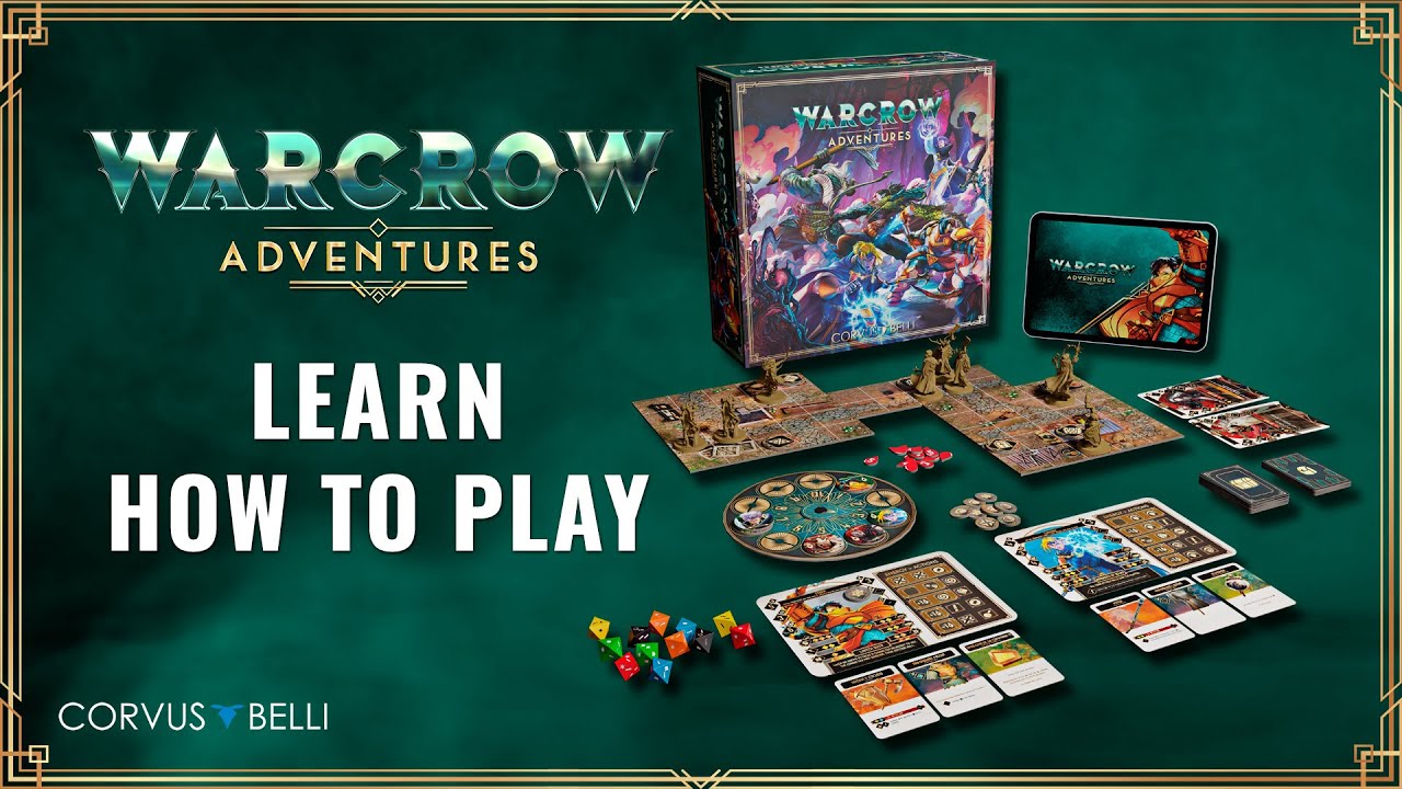 Learn How To Play Warcrow Adventures - Live On Kickstarter Now! - YouTube