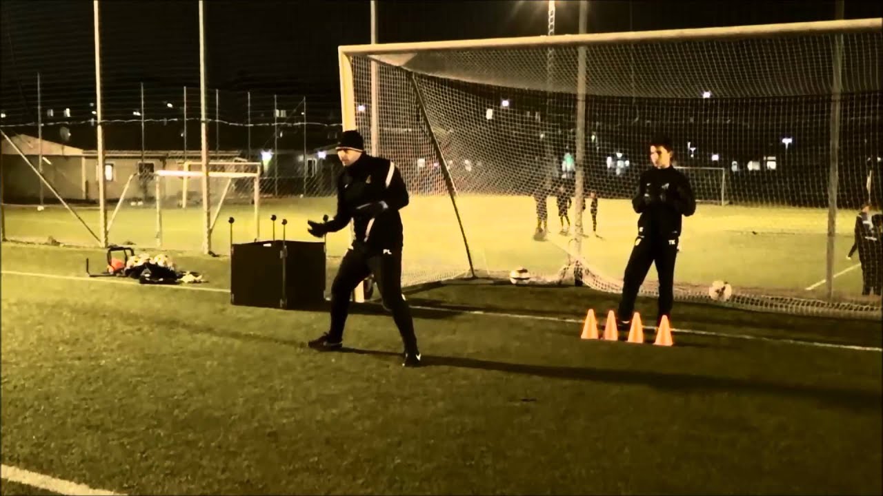 Goalkeeper training soccer,football BK Häcken,Goalkeepers Coach Peter ...