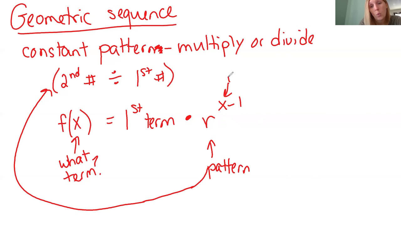 CG AIR Algebra 1 Unit 16 Geometric Sequences - YouTube
