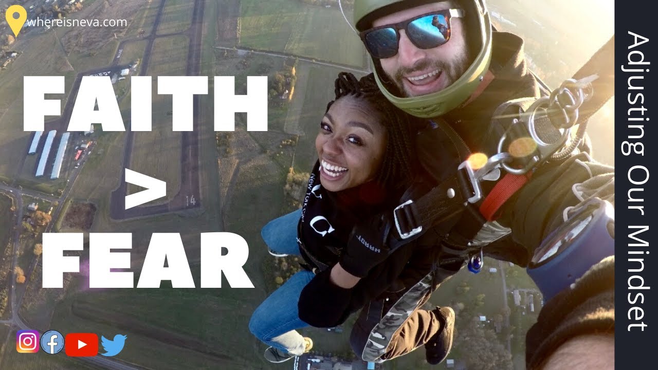I Choose Faith OVER Fear | I went Skydiving & Dared to Live - YouTube