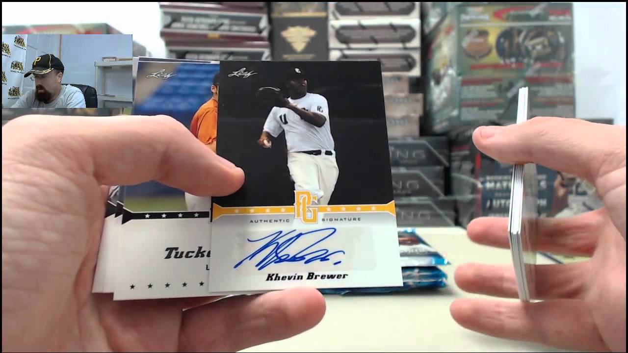 2013 Leaf Perfect Game Showcase Baseball LIVE Box Break - YouTube