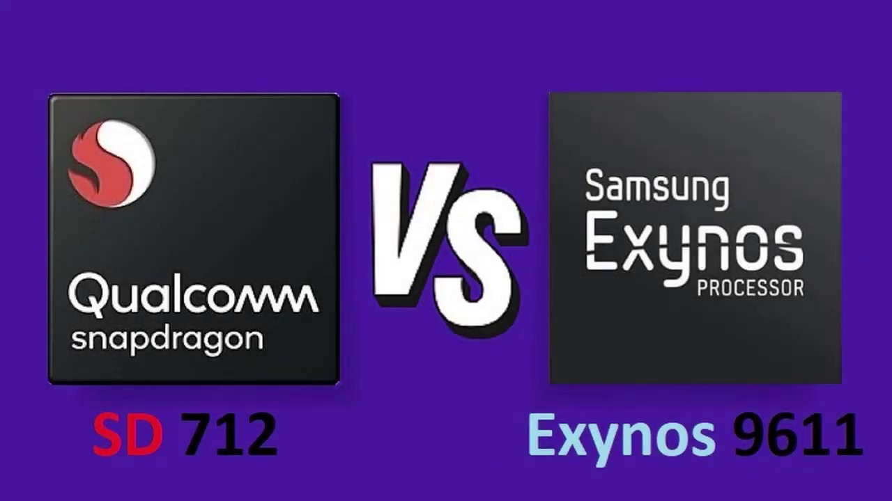 Qualcomm Snapdragon 712 Vs Samsung Exynos 9611 | Benchmark Comparison ...