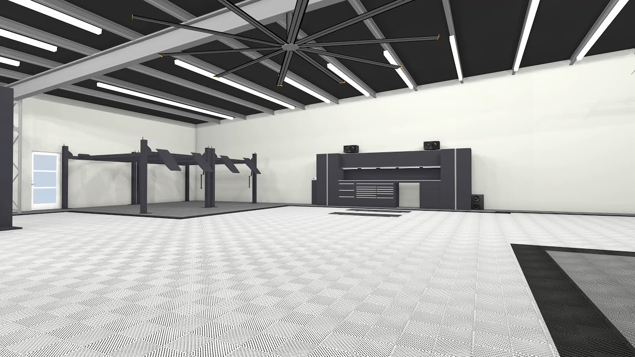 Garage Design Tour - Commercial Building Turned Into Personal Garage ...