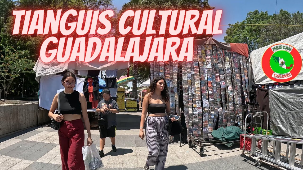 Tianguis Cultural Guadalajara 4K Walking Tour - YouTube