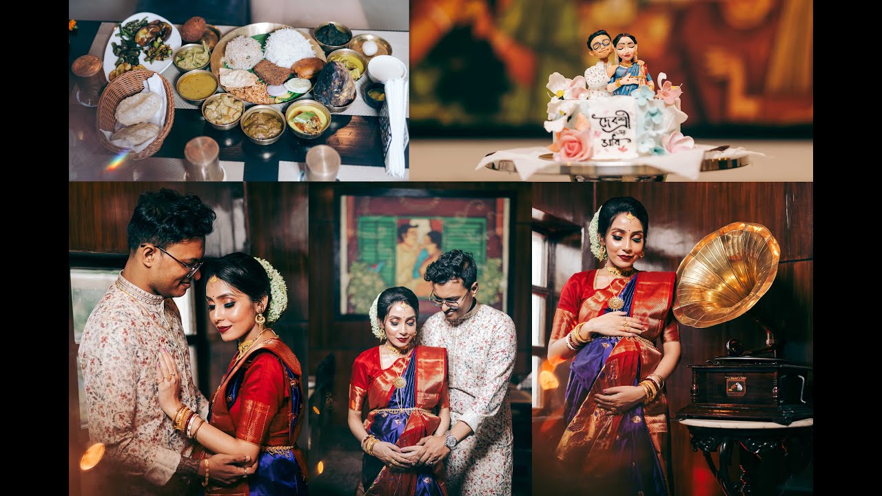 BABY SHOWER CEREMONY | BENGALI SHAAD | CINEMATIC VIDEO | MEMORIES ...