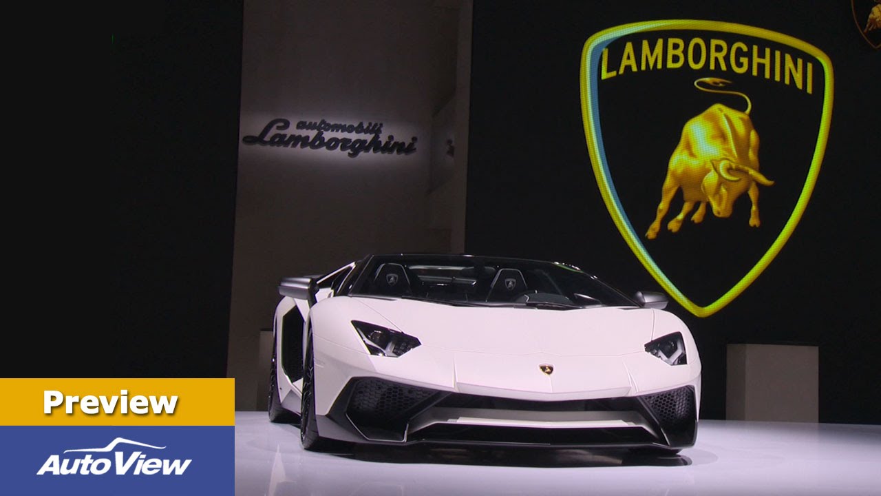 Lamborghini Aventador LP 750-4 Superveloce Roadster - YouTube