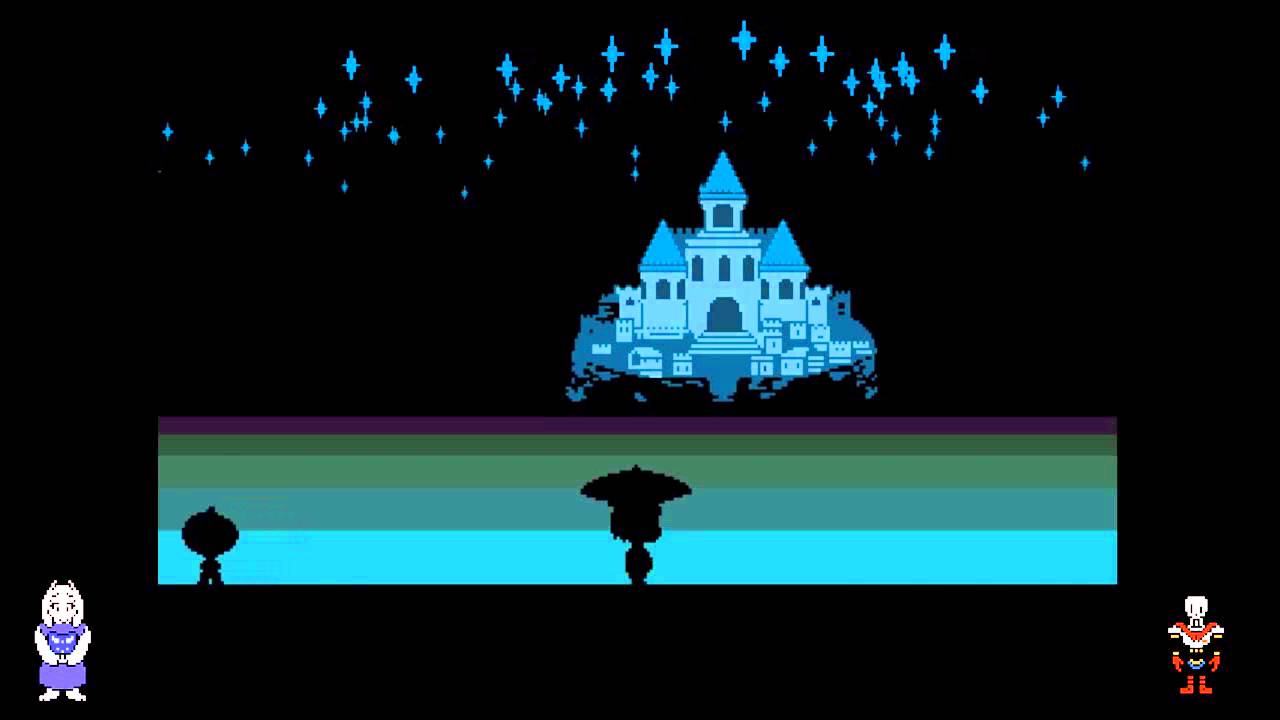 Undertale: Part 16- A Stroll Through The Rain - YouTube