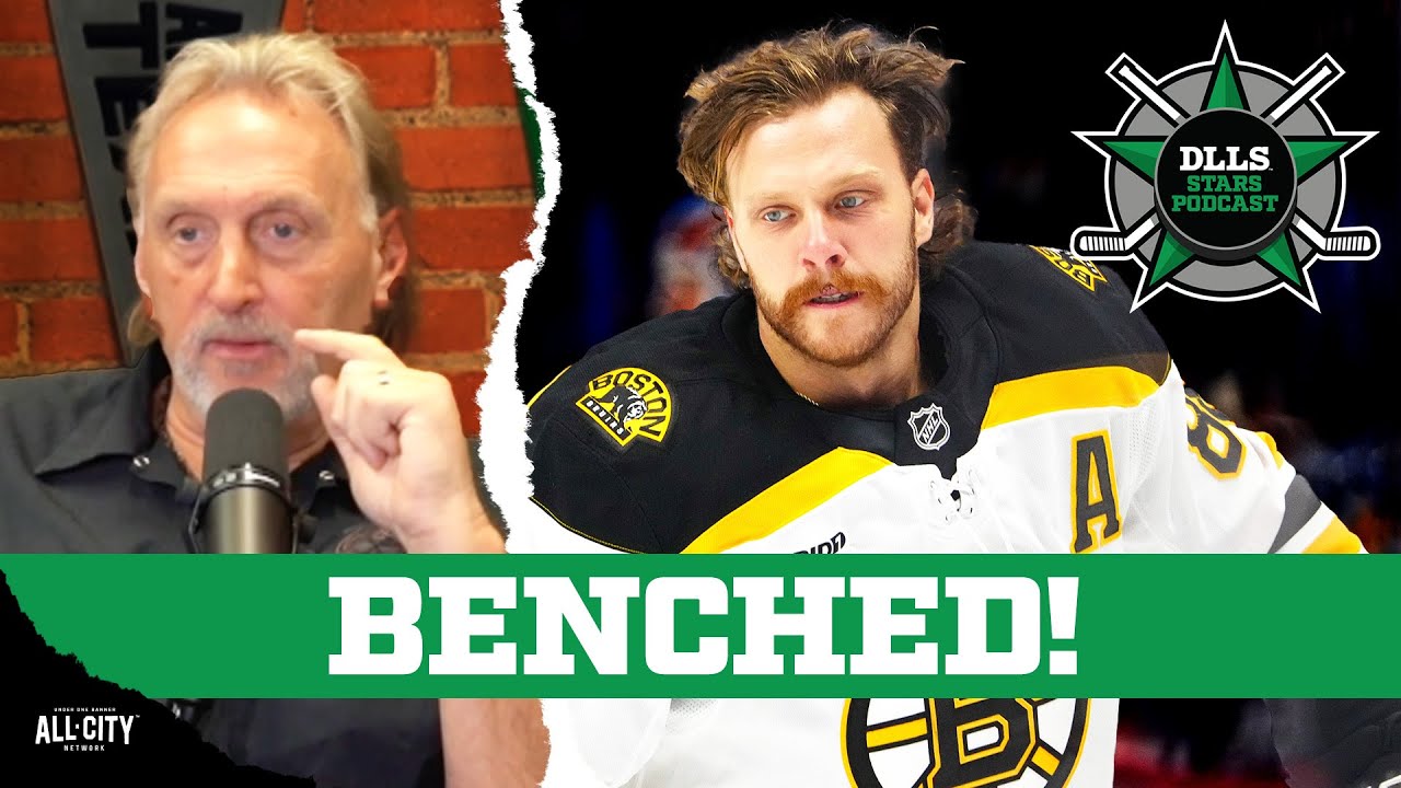 Former Dallas Stars coach Jim Montgomery benches David Pastrnak | DLLS ...