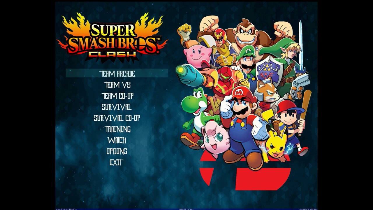 Super Smash Bros Clash v2.0 Gameplay Better Retro Cross? - YouTube