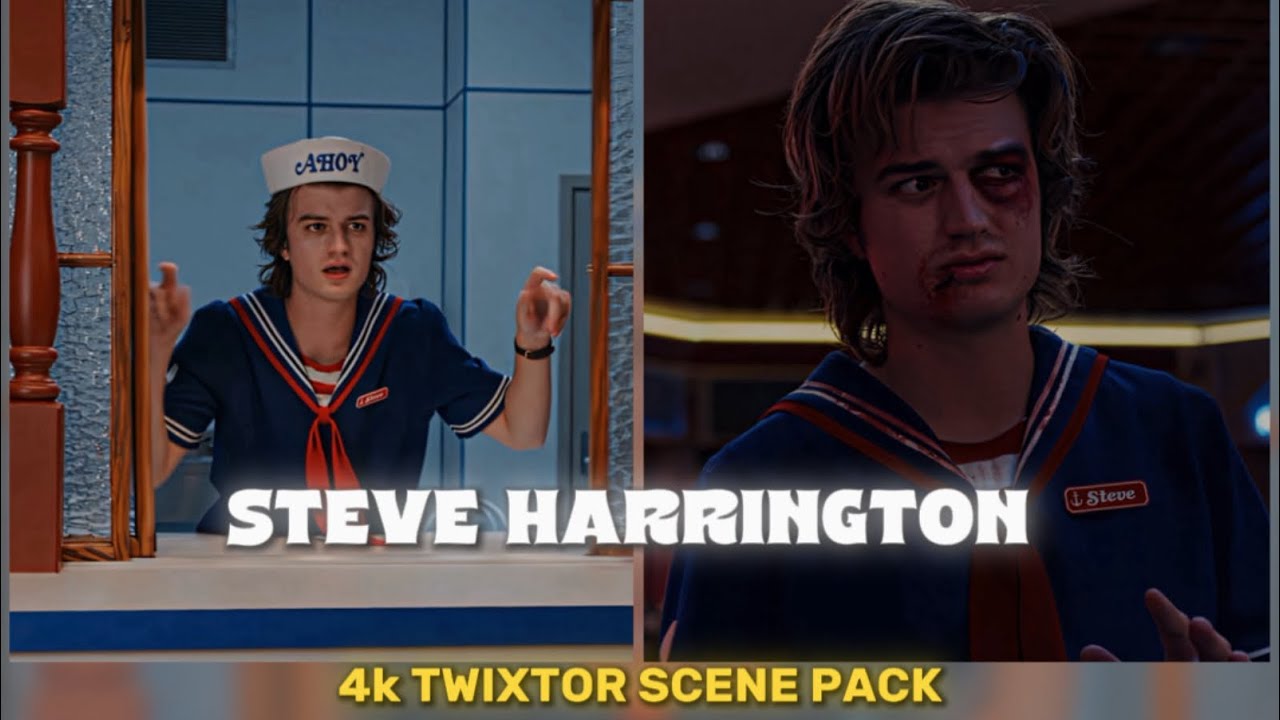 Steve Harrington S4 Scene Pack || Stranger Things S4 || 4K Upscaled ...
