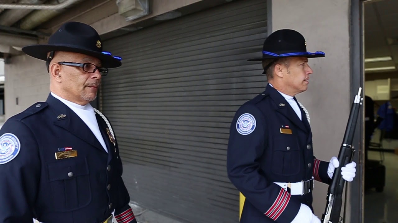 Tribute To 9/11 from TSA Honor Guard Team PBI - YouTube