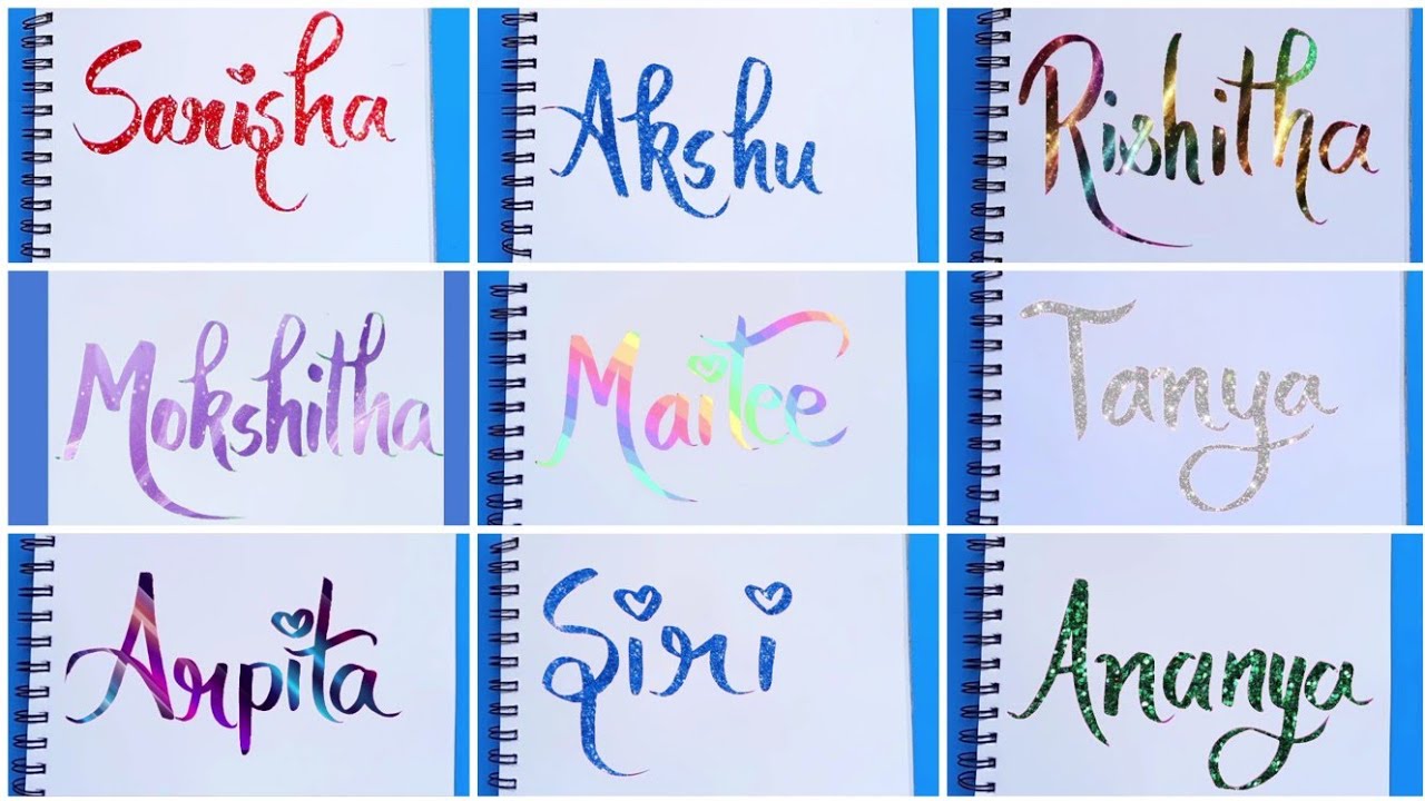 calligraphy - YouTube