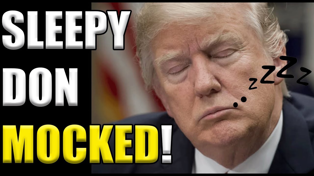 'Sleepy Don' Trump HILARIOUSLY Mocked For Appearing To Fall Asleep At ...