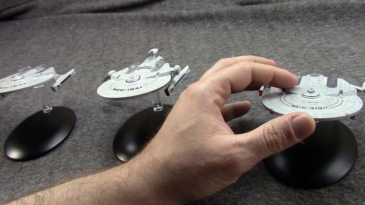 5 Miranda Class Starship Variants From Eaglemoss (History & Review ...