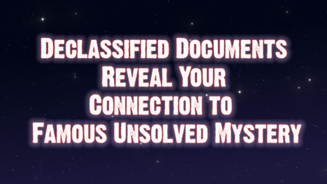 Declassified Documents Reveal Your Connection to a Famous... | Angels ...